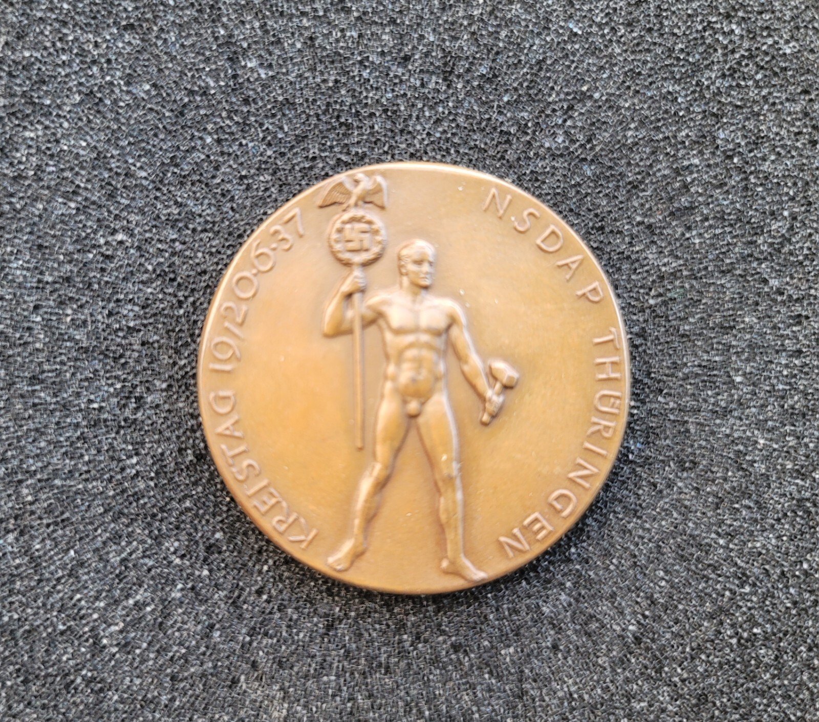 German Coin 1937 Medal Token Hitler | eBay