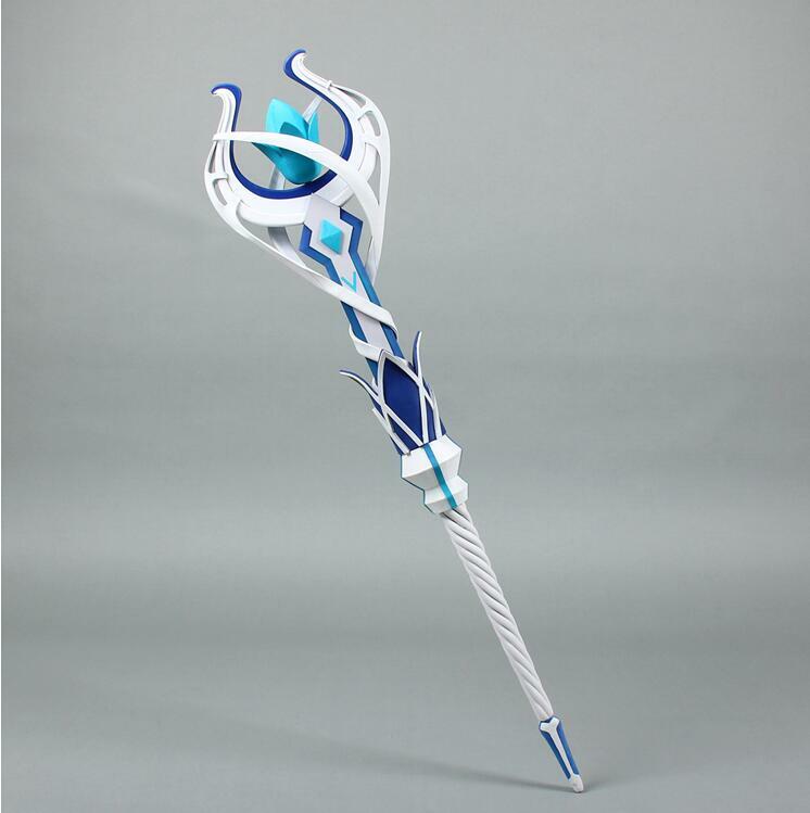 115cm Handmade Ice Cryo Abyss Mage Wand Cosplay Props Customize ...