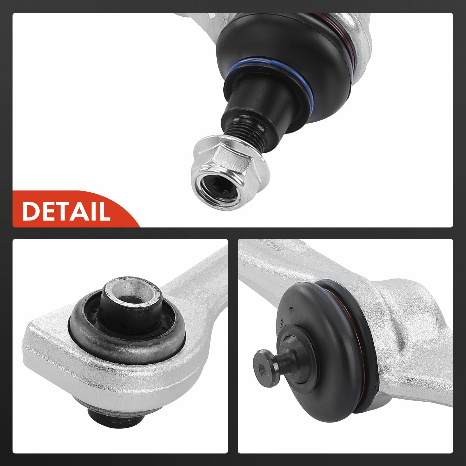 2x Front Lower Rearward Control Arm for Benz W221 S320 CDI S350 S500 ...