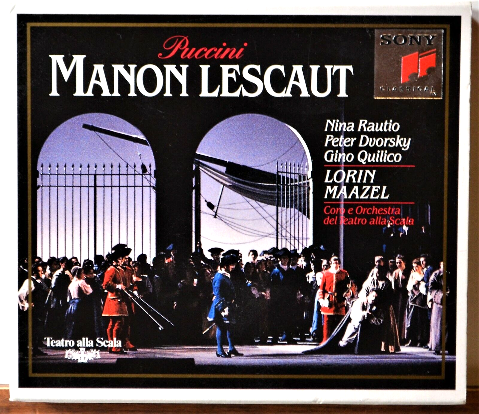 2-CD Box Set Puccini Manon Lescaut Lorin Maazel CLEAN DISCS Nina Rautio ...