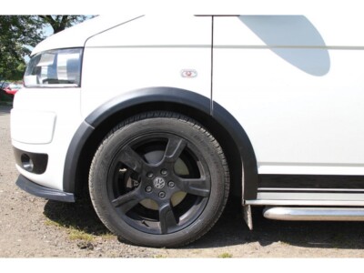 VW T5-T5.1 2003-15 Wheel Arch Cover Trim MATT (SWB) Body Kit Fender ...