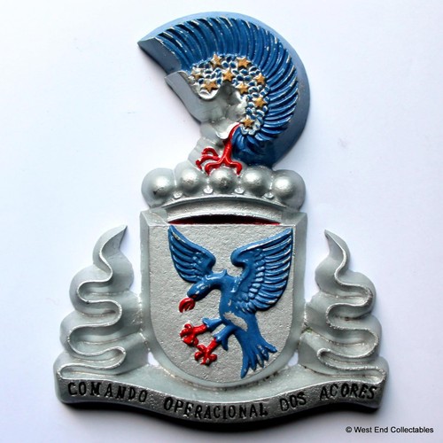 Comando Operacional Dos Acores Azores-Portuguese Navy Tampion Plaque ...