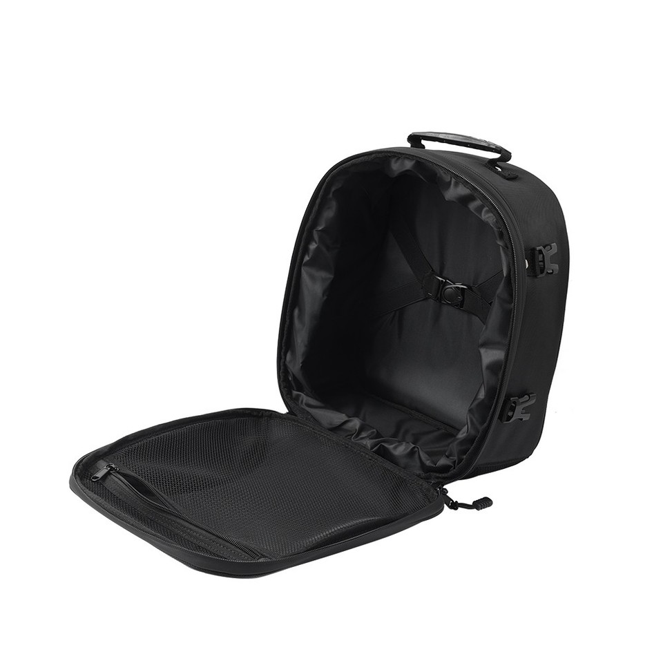 Rear Seat Helmet Bag Luggage Backpack For Harley Spyder RT Dyna Street ...