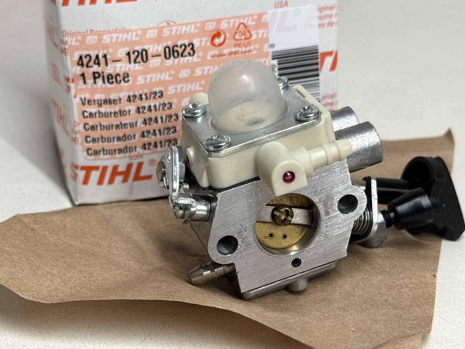 STIHL OEM ZAMA CARBURETOR 4241 120 0623 4241/23 BG86 SH86C SH86 C-E ...