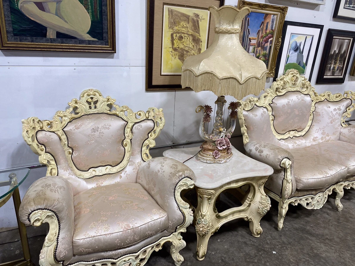 Rococo Sofa Set | Baci Living Room