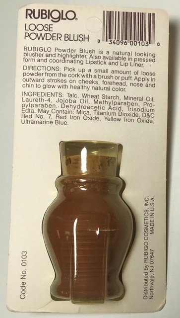 Rubiglo Sun Powder Blush Urn 0.10 oz ROSE TONE 0103 for sale online | eBay