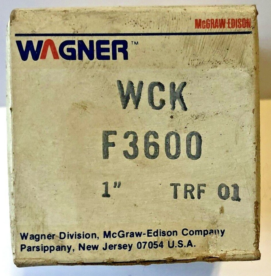 Wagner WCK F3600 1" TRF 01 McGraw-Edison - Wheel Cylinder Repair Kit | eBay