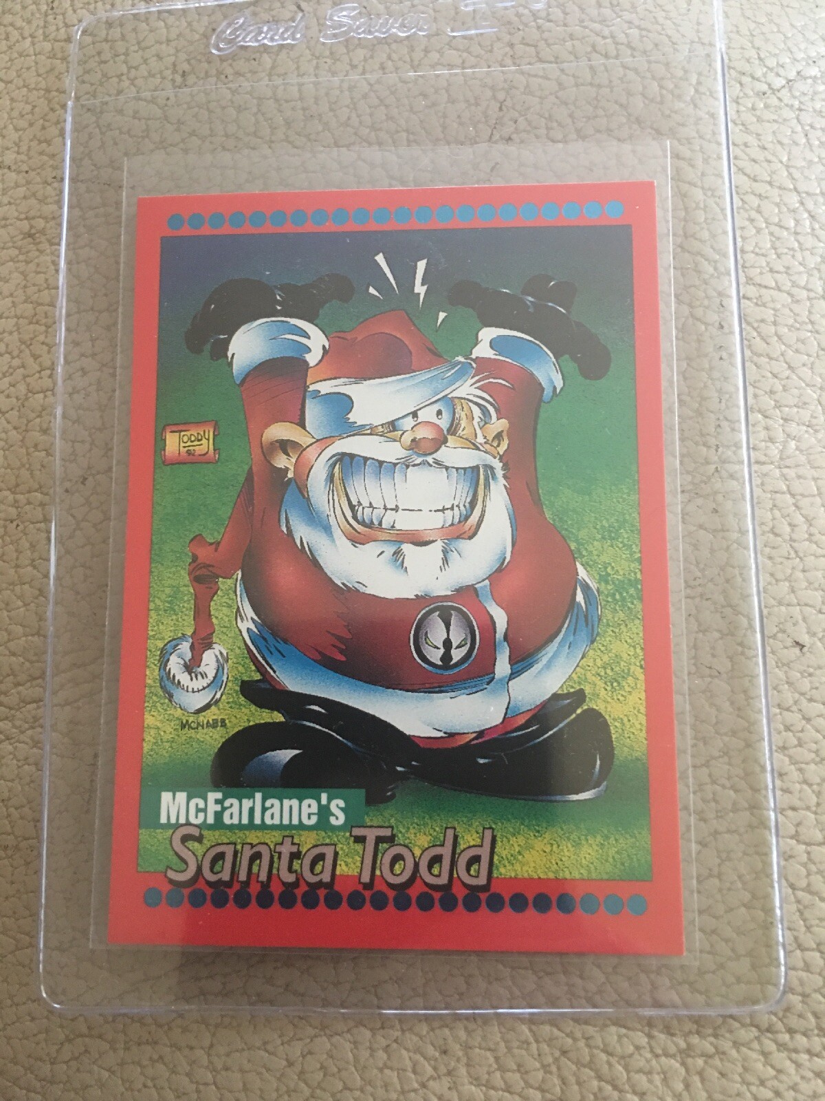 1993 Image Comics Todd McFarlane's Santa Todd Card #NNO VERY RARE ...