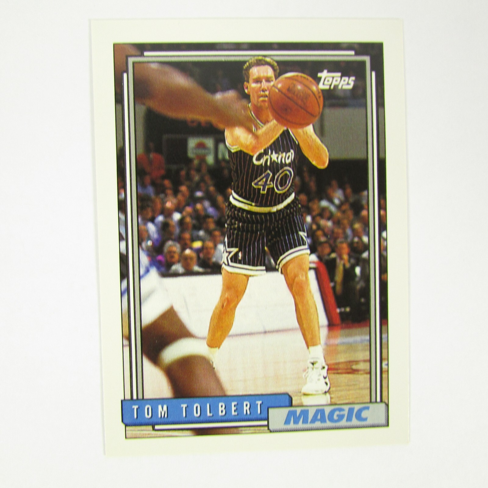 Tom Tolbert NBA Basketball Card (Orlando Magic) 1992-93 Topps # 356 | eBay
