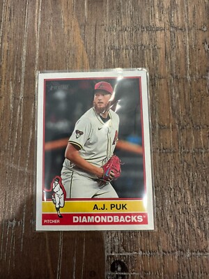 2025 Topps Heritage HIGH NUMBER SHORT PRINT SP #490 A.J. PUK | eBay