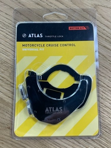 ATLAS THROTTLE LOCK BOTTOM KIT MOTORCYCLE CRUISE CONTROL UNIVERSAL FIT ...