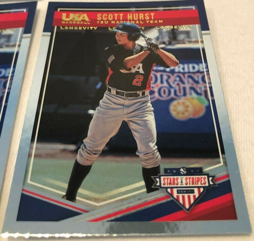 2018 Panini USA Stars & Stripes Baseball Longevity Scott Hurst #96 | eBay