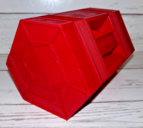 Original Roly Kit Red Retro Plastic Rolling Craft Storage Organizer ...