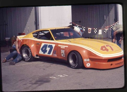 Brad Frisselle #47 Datsun 240Z - 1976 Camel GT/IMSA Ontario - Vintage ...