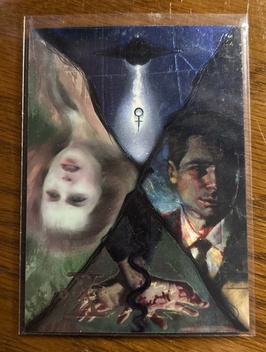 The X-Files Topps Finest Chromium Promo Card #TXFM2, 1995 | eBay