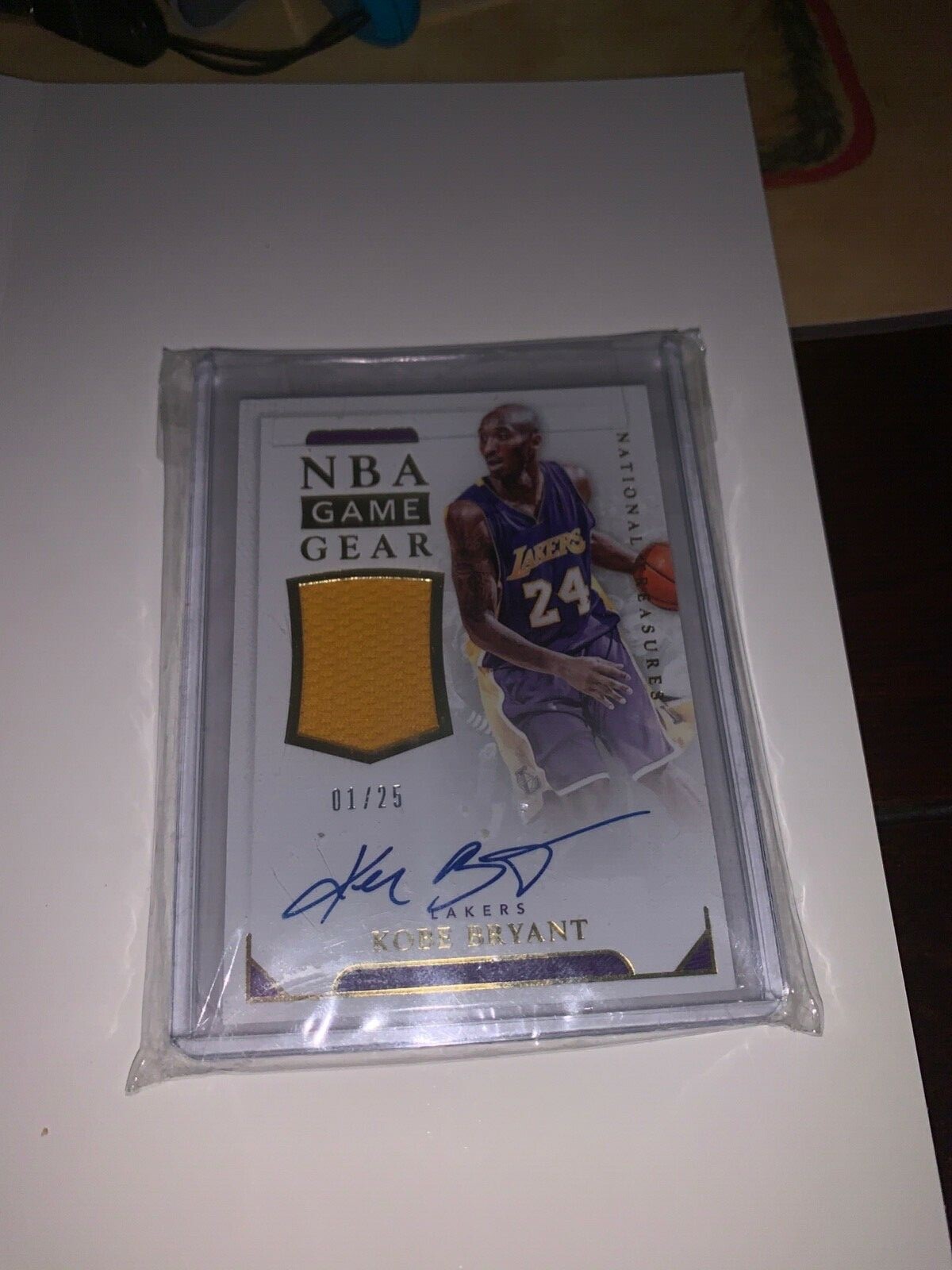 2015-16 Panini National Treasures - NBA Game Gear Autographs #GG-KBR ...