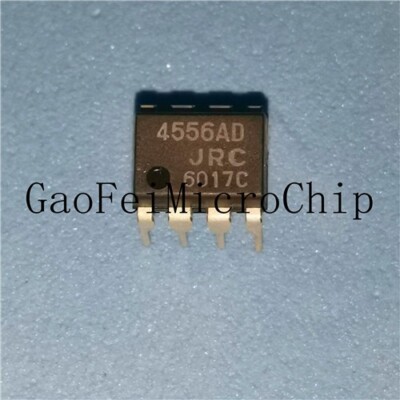 10PCS NEW NJM4556AD 4556AD JRC4556AD NJM4556 DIP-8 Operational ...