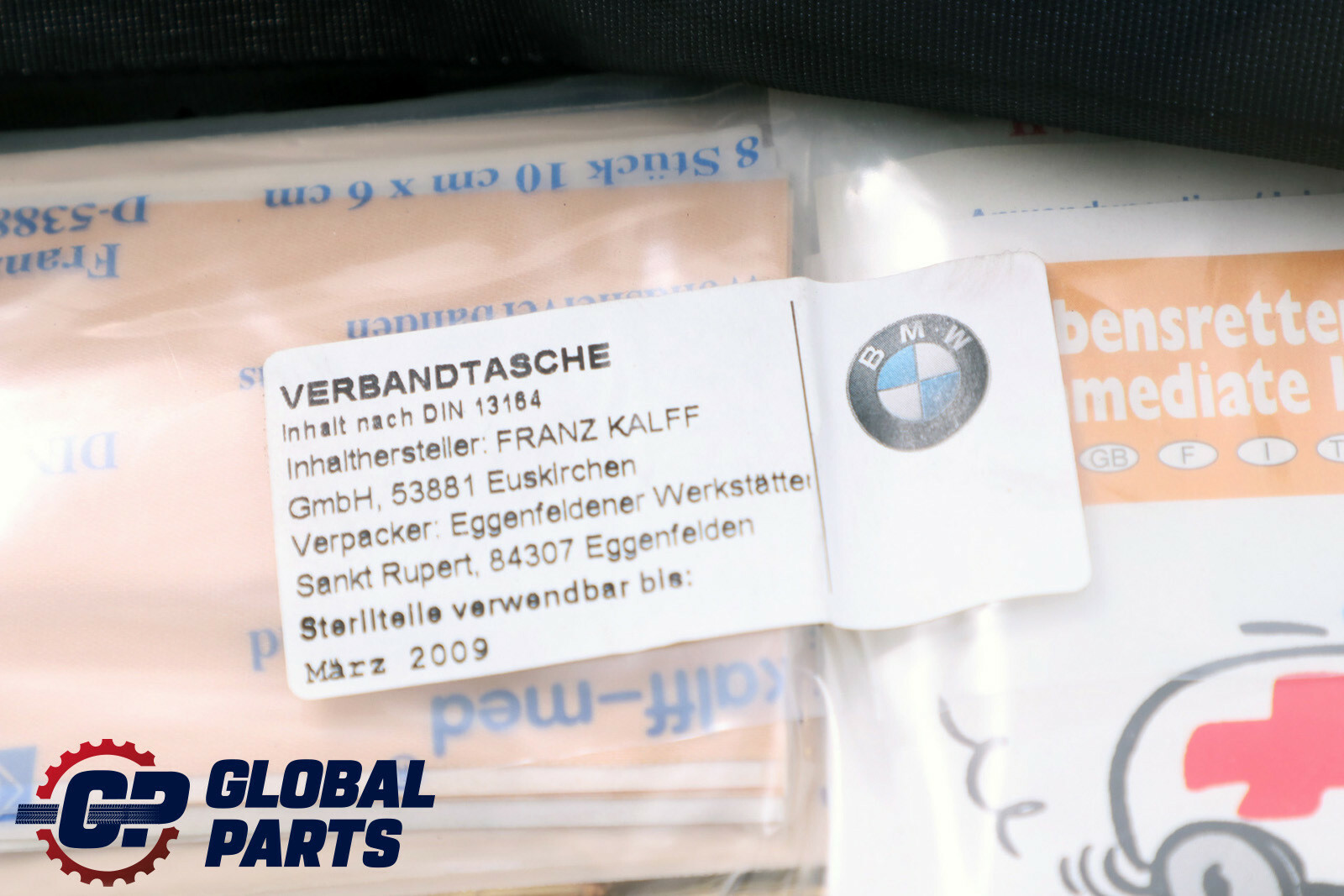 BMW 3 5 7 Series F30 E60 F10 F11 E65 E66 F01 First Aid Emergency Kit ...