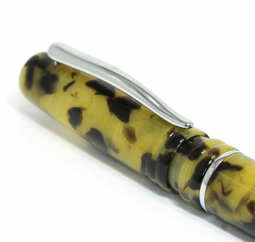 Vintage faux tortoise shell roller ball ball point ballpoint pen ...