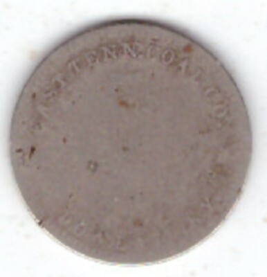 East Tn Coal Mining Co Scrip 5c Dowlais Red Ash Kentucky KY Whitley ...