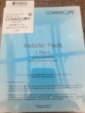 CommScope () Lazrspeed Qwik II LC Aqua Mfc-lcf-09-5x 760117887 Om4 for ...