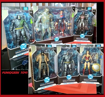 McFarlane DC Multiverse BvS Dawn of Justice Figures & Doomsday v ...