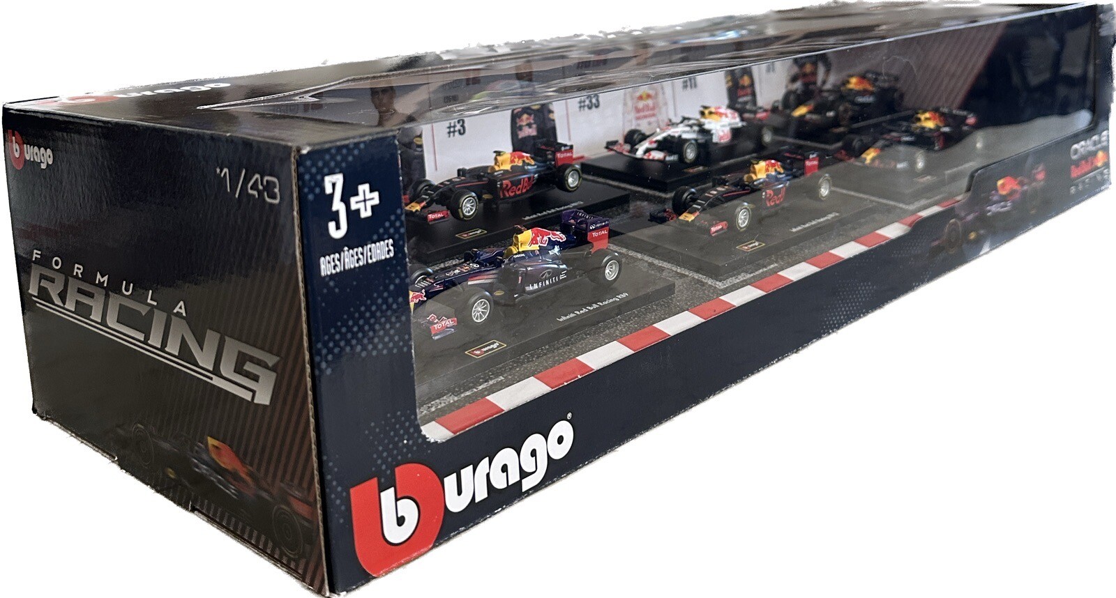 Bburago Red Bull Formula 1 Racing F1 1/43 6-Car Set - 1601290 for sale ...