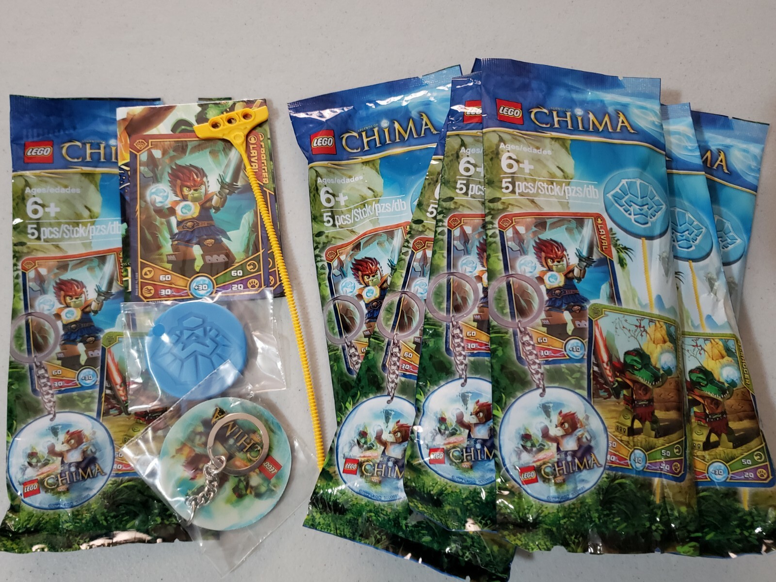 Lego Legends Of Chima (6031640): Promotional Pack Laval Cragger Cards ...