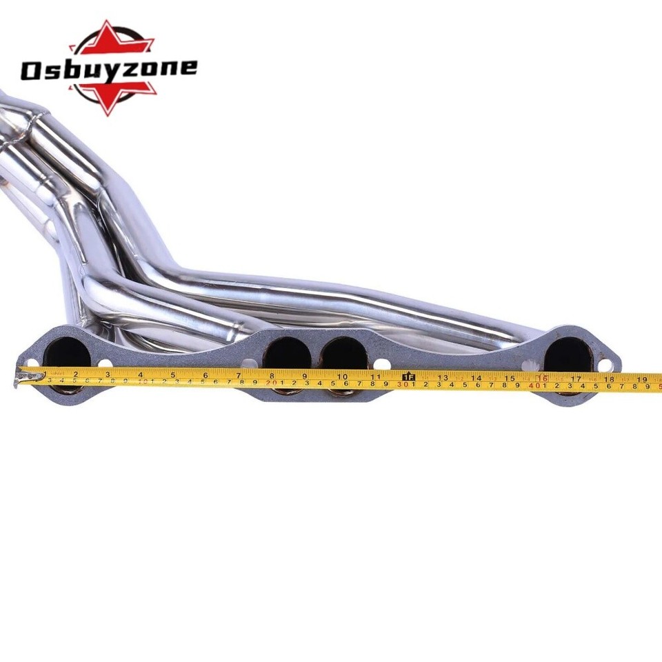 for Chevy Small Block 1935-48 Fat Fender well Headers Stainless ...