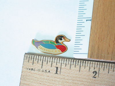 Wood Duck Bird Pin Badge Hat Tack Sackville Lapel Pin | eBay