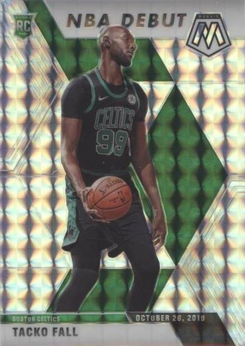 2019-20 Panini Mosaic - NBA Debut Tacko Fall #276 Silver Mosaic Prizm ...