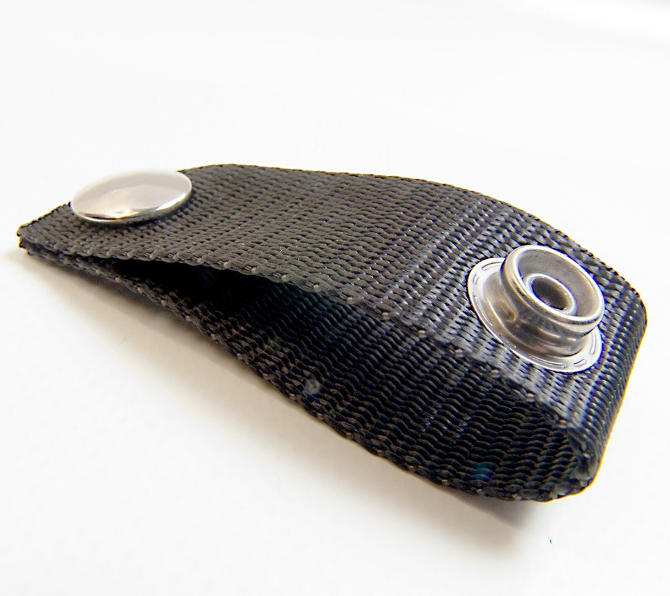 Snap Extenders for Your Boat Cover in Black Nylon w/ Stainless Steel ...