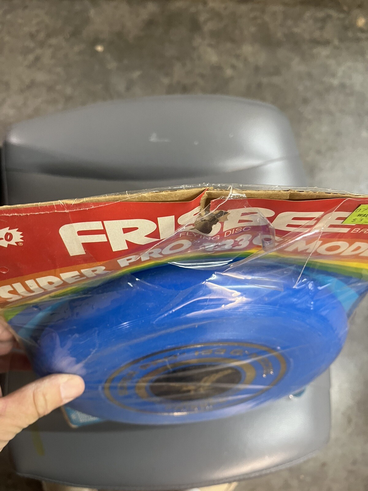 Vintage Wham-O Super Pro Frisbee Flying Disc Blue Eagle 133G NOS | eBay
