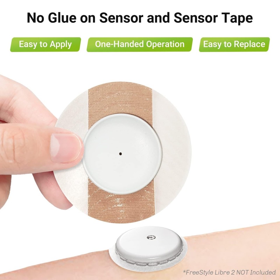 Kovoq Freestyle Libre 2 Sensor Covers,25 pcs Waterproof Adhesive ...
