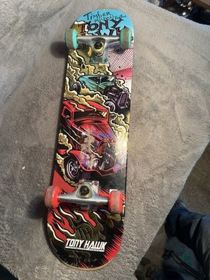 Tony Hawk Signature Series Skateboard Hot Rod Cars signed MICHAEL ...