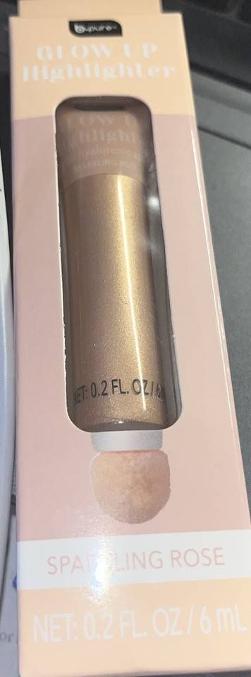 b.Pure Glow Up Highlighter Sparkling Rose 0.2 Floz/6Ml | eBay