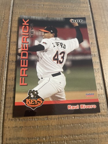 Frederick Keys Baseball Card Raul Rivero RHP Choice 2010 | eBay