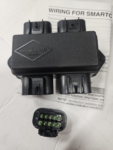 4-Port SmartCraft Junction Box Kit For Mercury Quicksilver Outboard NOS ...