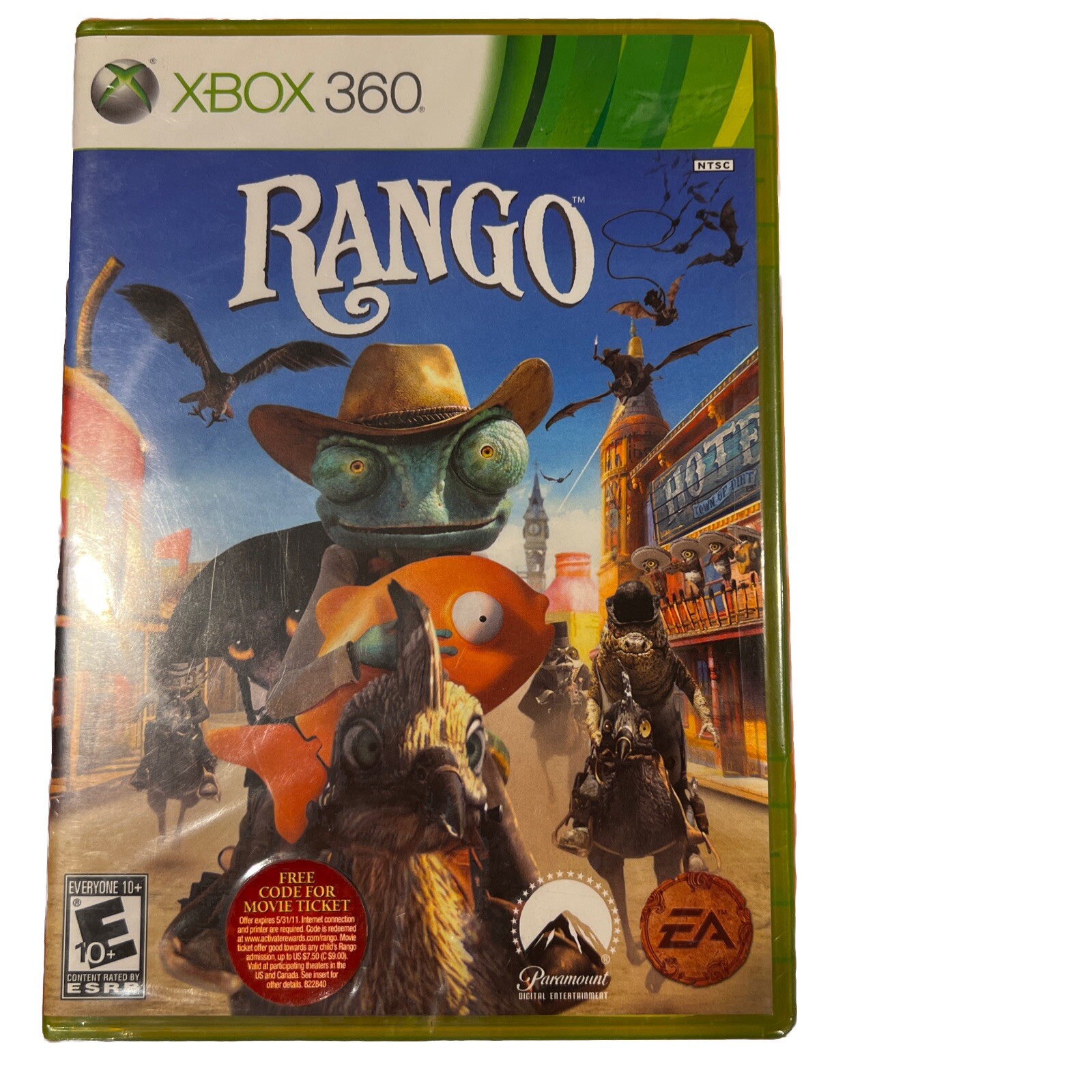 Rango - Xbox 360, ESRB USA Version, New, Sealed, Excellent Condition ...