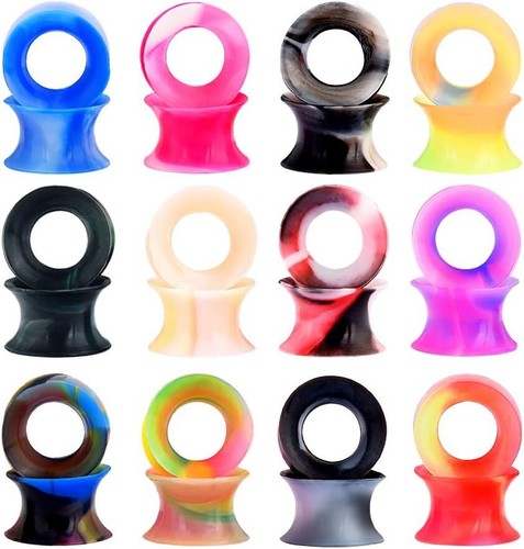 Double Flared Flesh Ear Stretching Plugs Body Piercing Jewelry | eBay