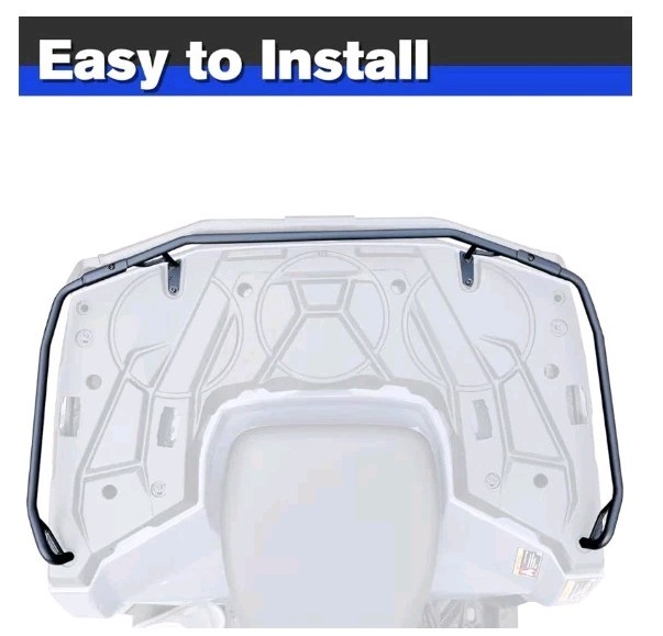 ATV Rear Rack Extender Compatible with Polaris Sportsman 570 450 HO ...