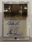 Rittenhouse Game of Thrones Dual Autograph Pilou Euron Greyjoy Marc ...