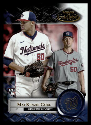 2022 Topps Gold Label #19 MacKenzie Gore Washington Nationals Rookie | eBay