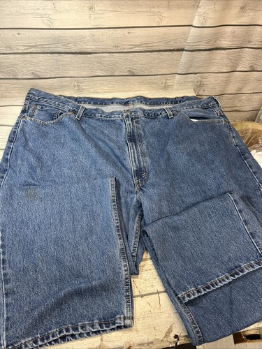 Levis 550 Relaxed Fit Jeans Big & Tall Men's 54 x 32 Blue Denim ...