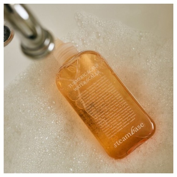 steambase TURMERIC Scalp Water Scaler 250ml(8.45oz) x 2ea Hair Loss ...