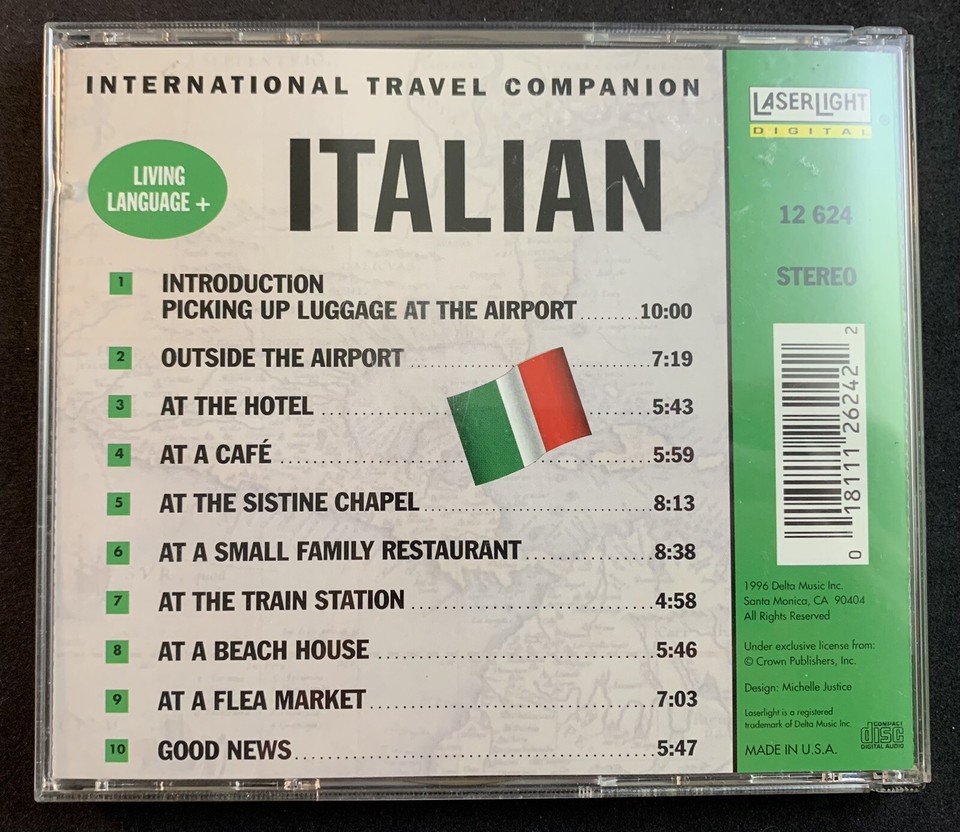 Living Language+ Italian - International Travel Companion by LaserLight ...