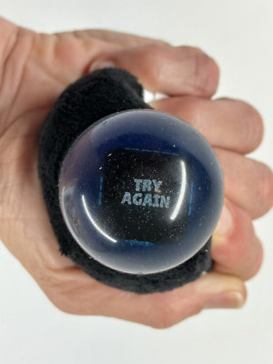 1 MAGIC 8 BALL Squish Sensory Stress Fortune Answer Question Squeeze ...