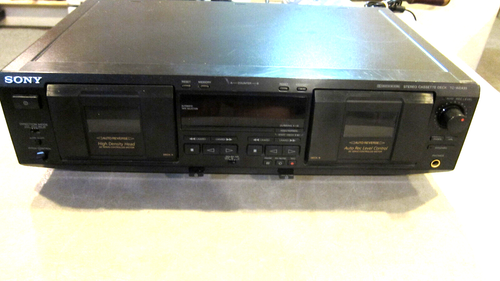 SONY Dual Stereo Cassette Recorder Deck TC-WE435 - FREE SHIPPING | eBay