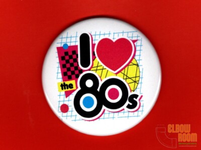 One 2.25" round I love the 80s fridge/locker magnet | eBay