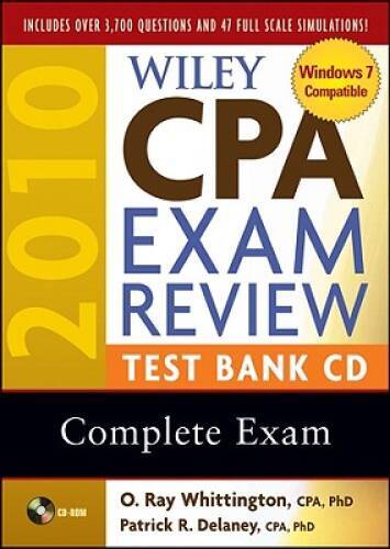 Wiley CPA Exam Review 2010 Test Bank CD - Complete Set - CD-ROM - VERY ...